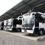 10 Unit Bus Listrik Sudah Mulai di Operasikan PTBA Untuk Kendaraan ...